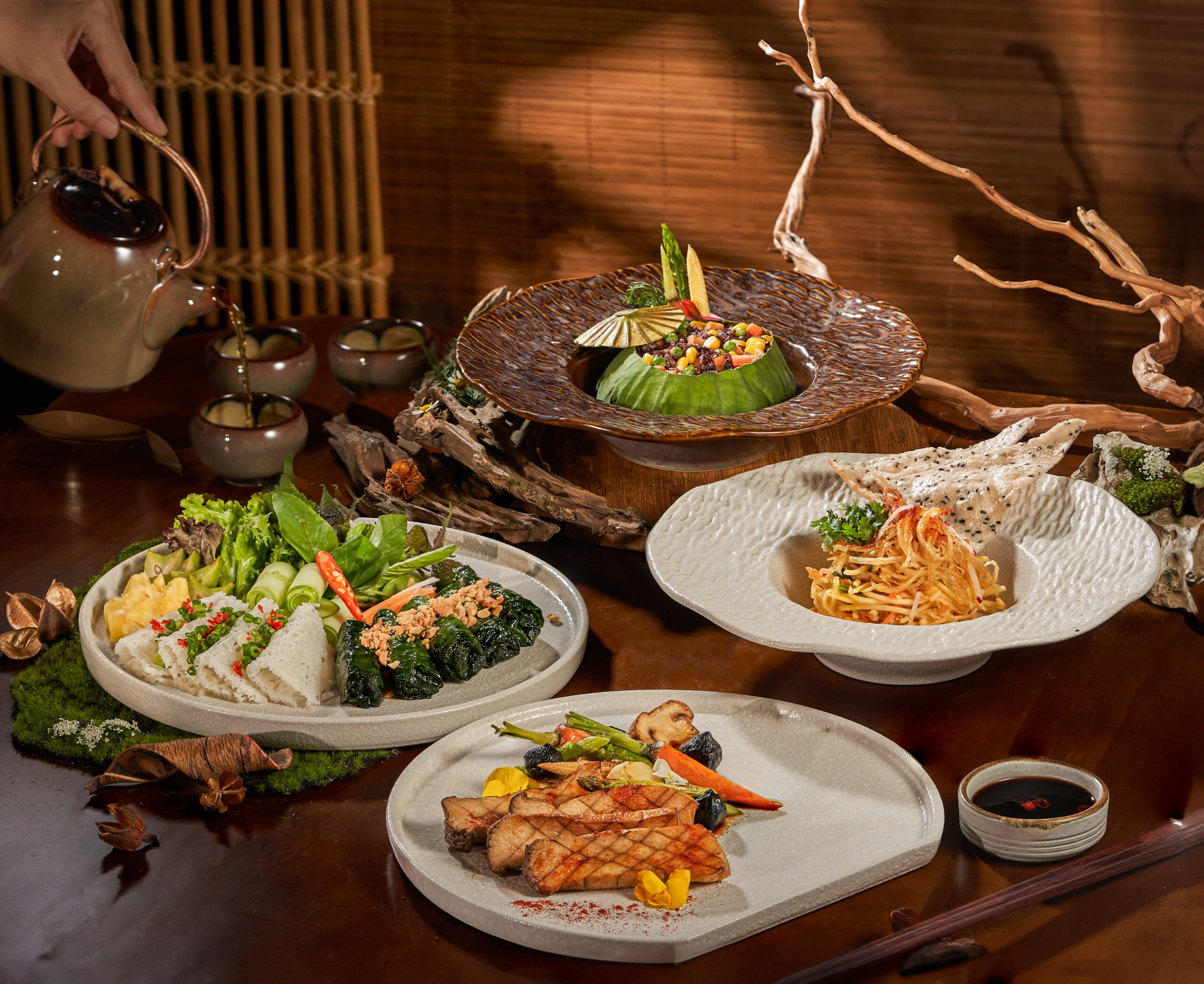 Chụp hình Menu chay - Hình ảnh tinh tế và hấp dẫn